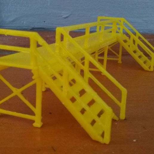 Download STL file Railroad workers platform #2 • 3D print design ・ Cults
